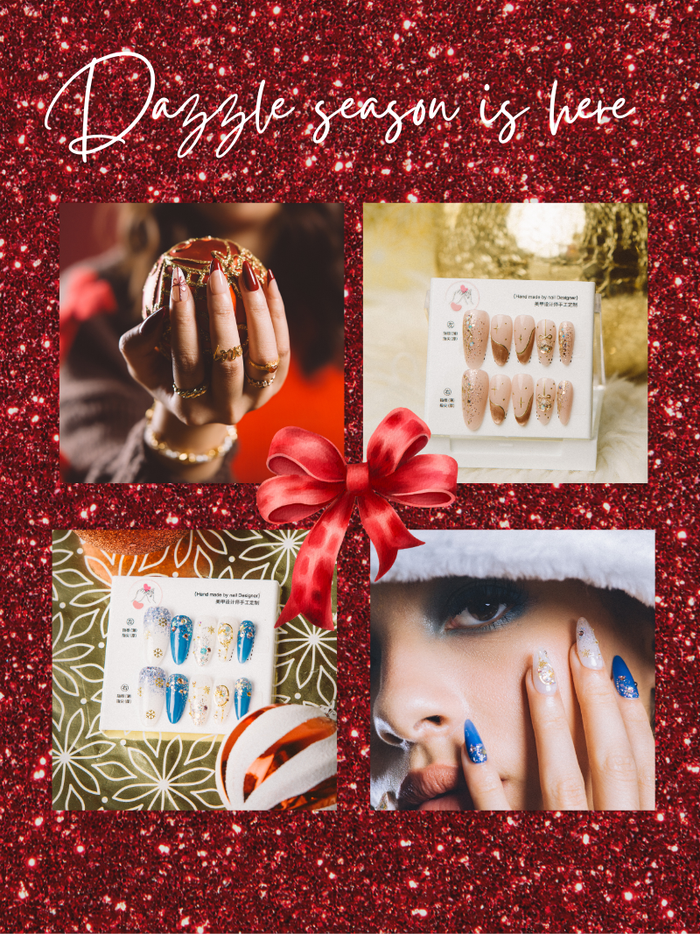 Pinkie Promise Nails - Affordable Hand-Painted Press-On Nails