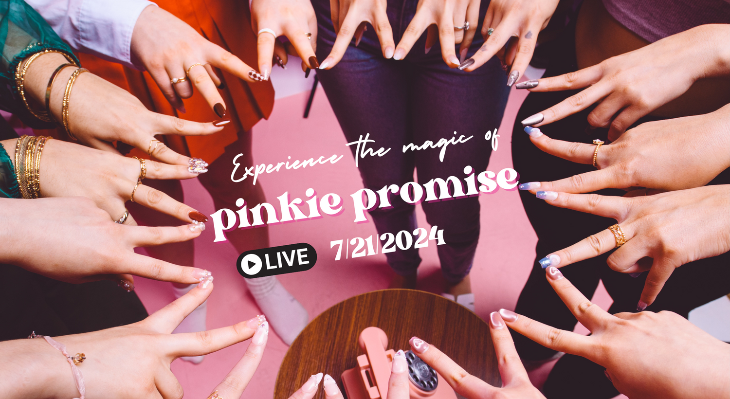 Pinkie Promise Nails - Affordable Hand-Painted Press-On Nails